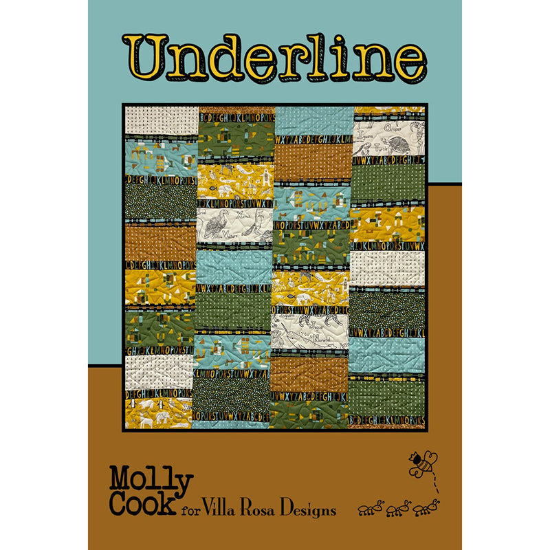 Underline Quilt Pattern – Villa Rosa Designs – Fort Worth Fabric Studio Underline Quilt Pattern – Villa Rosa Designs – Fort Worth Fabric Studio