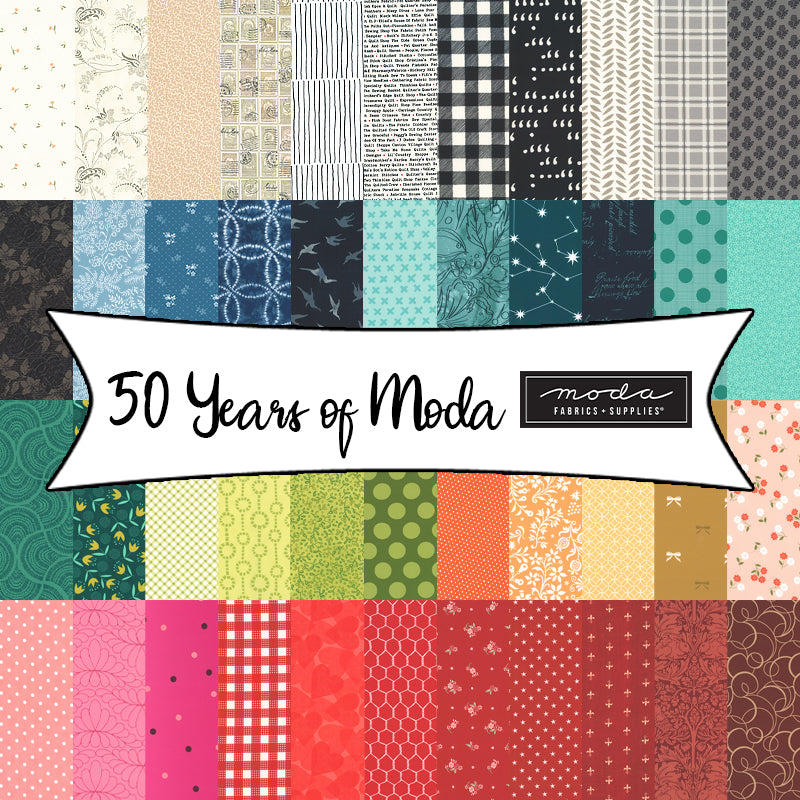 50 Years of Moda from Moda Fabrics – Fort Worth Fabric Studio