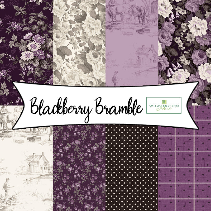 Blackberry Bramble by Kaye England for Wilmington Prints – Fort Worth Fabric Studio