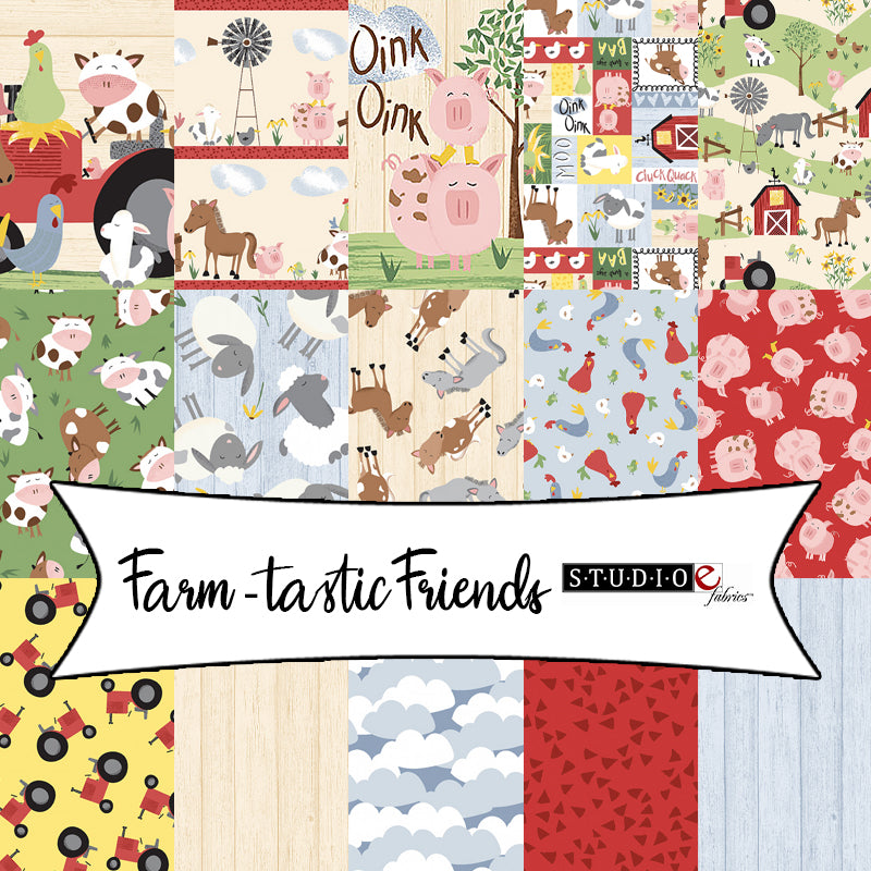 Farm-tastic Friends by Sweet Cee Creative for Studio E Fabrics – Fort ...