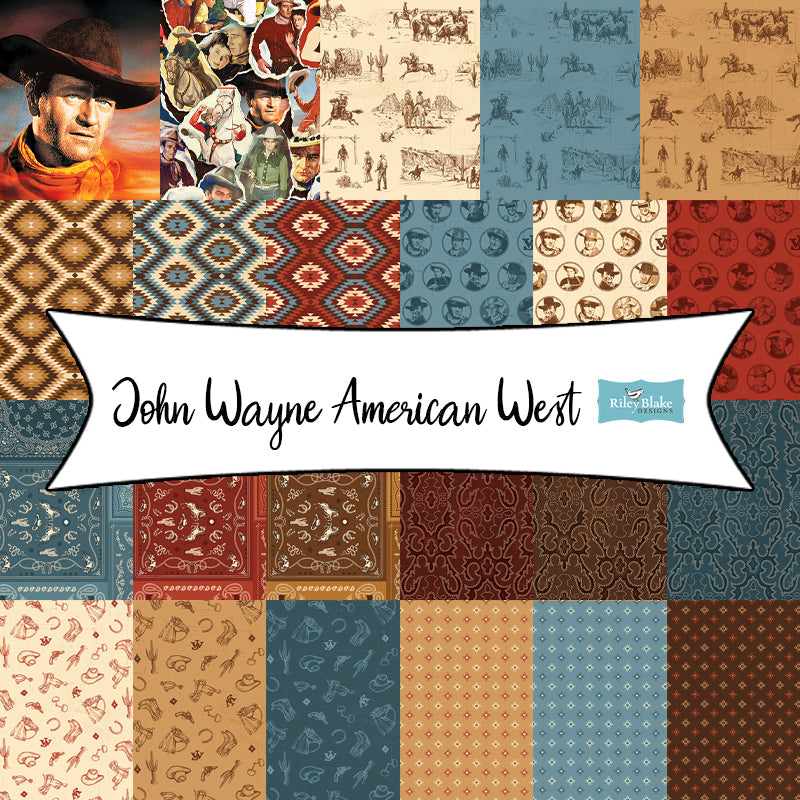 John Wayne American West from Riley Blake Designs – Fort Worth Fabric ...