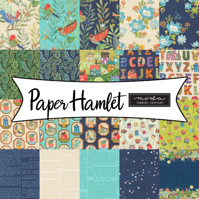 Paper Hamlet by Cathe Holden for Moda Fabrics – Fort Worth Fabric Studio