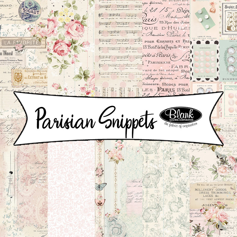 Parisian Snippets by Frank Garcia for Blank Quilting – Fort Worth ...