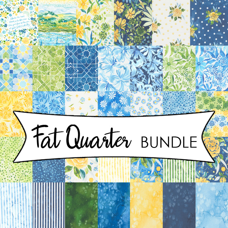 Sunshine & Blue Skies Fat Quarter + Panel Bundle – Moda – Fort Worth ...