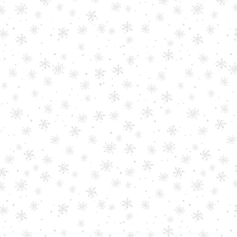 Frosty Frolic Snowflakes White on White – Wilmington Prints – Fort ...