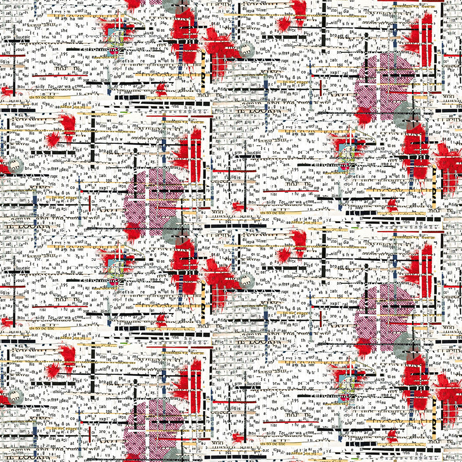 Spread The Word Partial Letters & Words White – Blank Quilting – Fort ...