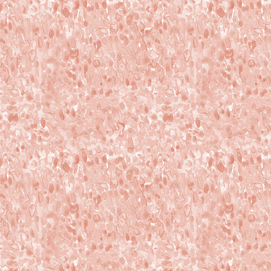 Meadow Melody Watercolor Texture Peach – Wilmington Prints – Fort Worth ...