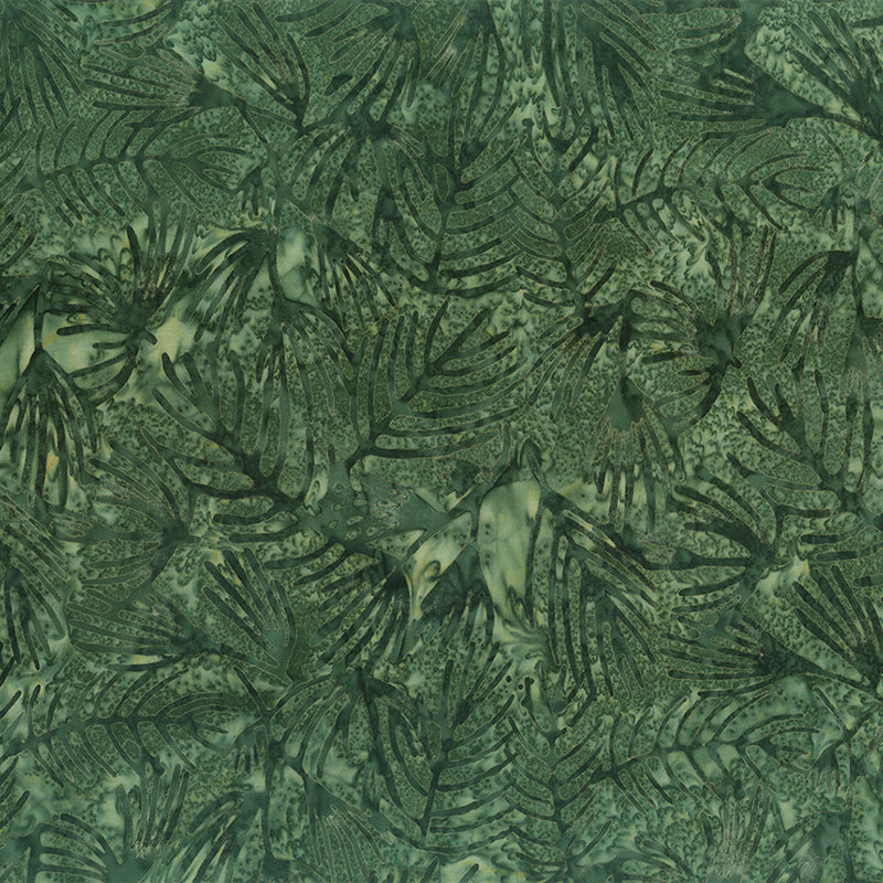 Changes in Seasons Batiks Ferns Evergreen – Banyan Batiks – Fort Worth ...