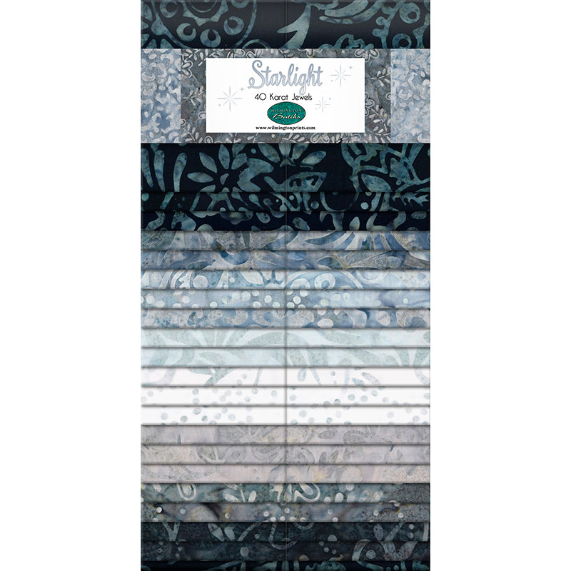 Starlight Batiks 40 Karat Jewels 2.5" Strips – Wilmington Prints – Fort ...