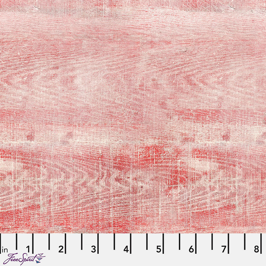 Foundations Woodgrain Red – Remnant 18″ × 44″ – Free Spirit – Fort ...