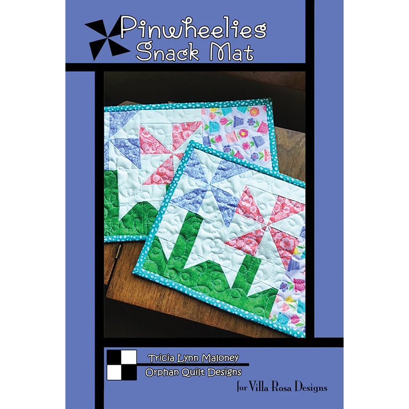 Pinwheelies Snack Mat Pattern – Villa Rosa Designs – Fort Worth Fabric ...