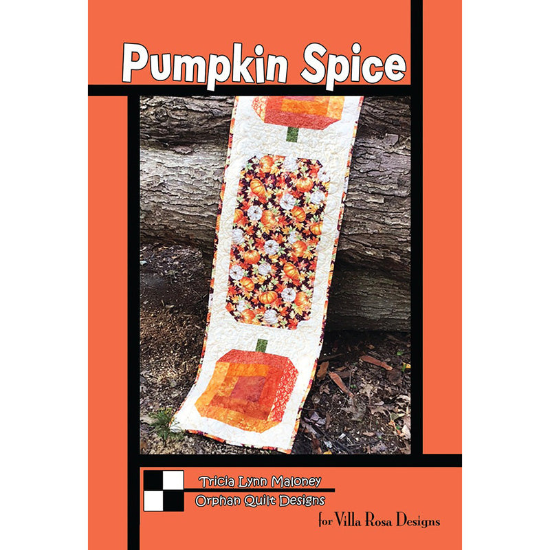 Pumpkin Spice Table Runner Pattern PDF Download – Villa Rosa Designs ...