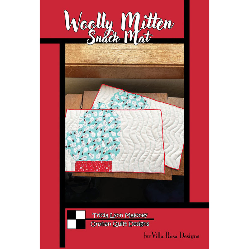 Woolly Mitten Snack Mat Pattern PDF Download – Villa Rosa Designs ...
