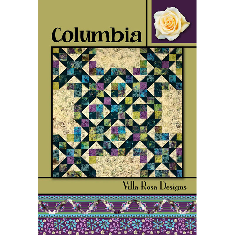 Columbia Quilt Pattern PDF Download – Villa Rosa Designs – Fort Worth ...