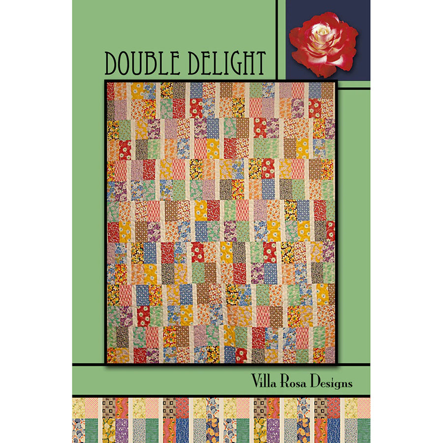 Double Delight Quilt Pattern – Villa Rosa Designs – Fort Worth Fabric ...