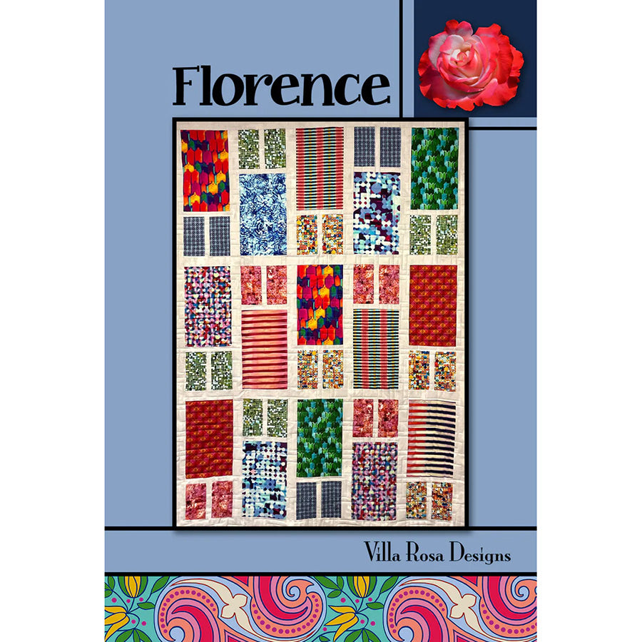 Florence Quilt Pattern PDF Download – Villa Rosa Designs – Fort Worth ...