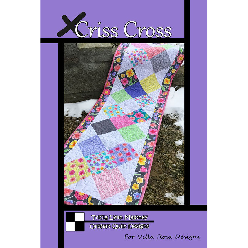 Criss Cross Table Runner Pattern – Villa Rosa Designs – Fort Worth ...